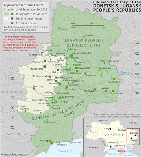 Political Geography Now Breakaway States