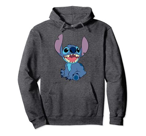Lilo And Stitch Sitting Hoodie Ln Lntee