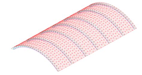 Ribbed Reticulated Shell Structure Model Download Scientific Diagram