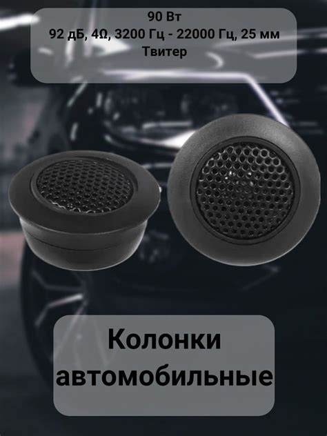 Колонка для автомобиля (твитер) - купить по выгодной цене в интернет ...