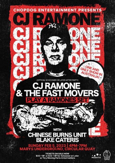 Cj Ramone To Play One Show Only Of Ramones Songs Heavy Magazine