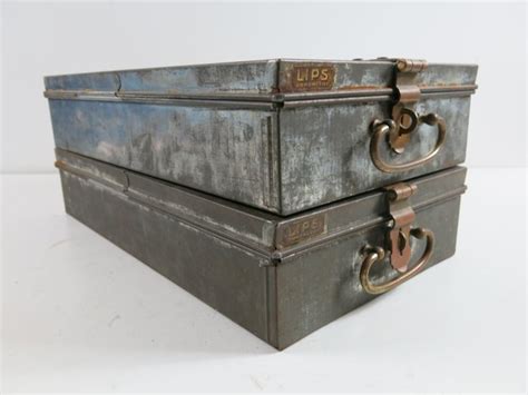 2 Lips Kluis Lade Bankkluisje Kluis Cassette Zink Catawiki