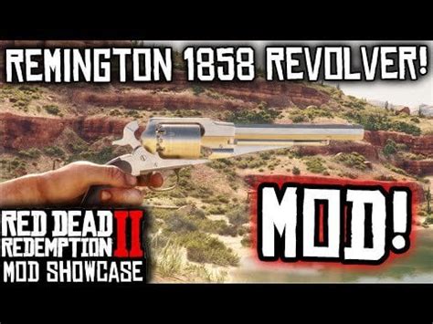 1858 Remington Revolver In Rdr2 Rreddeadredemption2