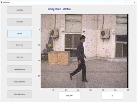 Moving Object Detection Using Background Subtraction In Matlab