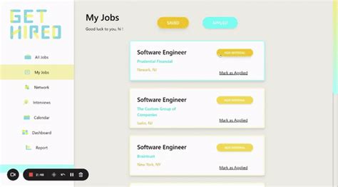 GitHub Katherine Get Hired A Job Applications Interviews And Connections Tracking