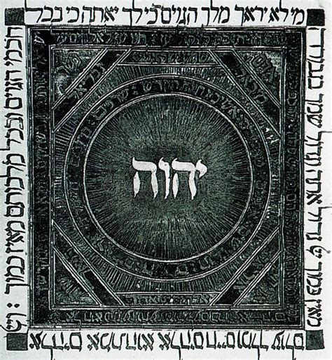 Tetragrammaton Of A Sephardic Bible Editorial Photography Image Of
