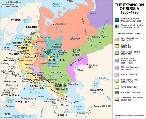 Russia Territory Map Historical A New And Accurate Map Of The Russian
