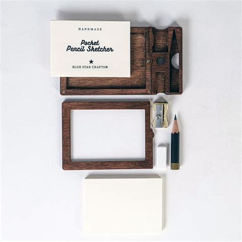 pocket pencil sketcher blue star crafts la libretería