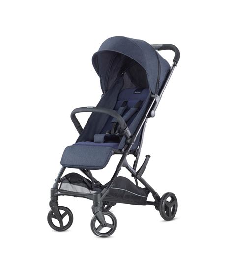 Inglesina Sketch Tek El Tek Hamle ile Katlanıp Açılan Bebek Arabası Navy Keyif Bebesi