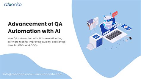 Advancement Of Qa Automation With Ai Robonito