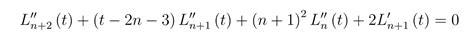 If We Rewrite The Generating Function Of The Laguerre