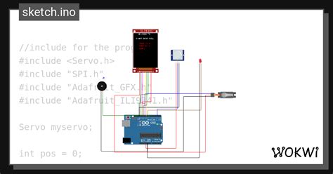 Smart Doorbell System Wokwi ESP STM Arduino Simulator