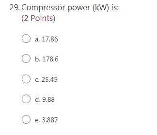 Solved A Standard Vapor Compression Cycle Developing Chegg