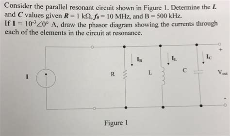 Solved Consider The Parallel Resonant Circuit Shown In Chegg