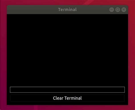 Qt C笔记之模拟实现一个linux终端窗口qt在界面添加终端窗口 Csdn博客