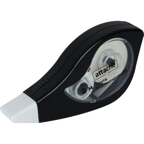 Корректирующая лента Attache Black 5 мм x 8 м - купить в Москве оптом и ...
