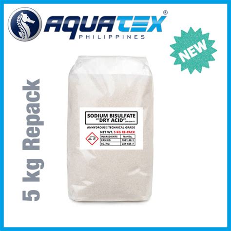 Aquatex Pool Dry Acid Ph And Alkalinity Reducer For Swimming Pools 5kg Re Pack Us Quality
