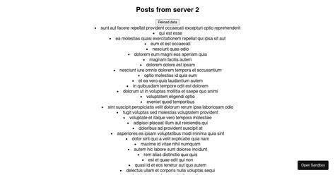Fetch Data From Context Codesandbox