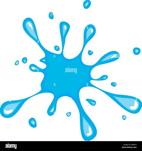 Water Ink Blob Blot Splash Vector Symbol Icon Design Beautiful