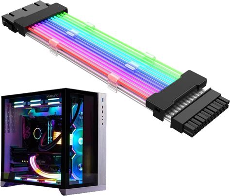 24 Pin Rgb Cable High Poweer Cable Extension Rgb Psu Cable 24 Pin