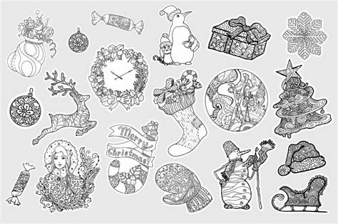 Печать новогодних наклеек на раскраски в Москве низкие цены в