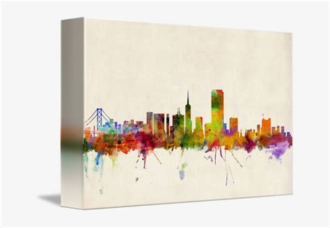 San Francisco City Skyline By Michael Tompsett San Francisco