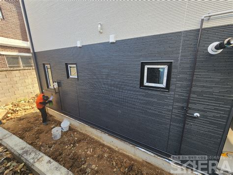 강릉시 홍제동 단독주택 11 08 가스 배관 및 보일러 설치 외부 루바 및 계단 칠마감 정직을 짓는 세라하우징