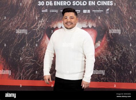 Oscar Reyes Attended Aida Y Vuelta Photocall At Espacio Movistar On