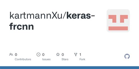 Github Kartmannxukeras Frcnn