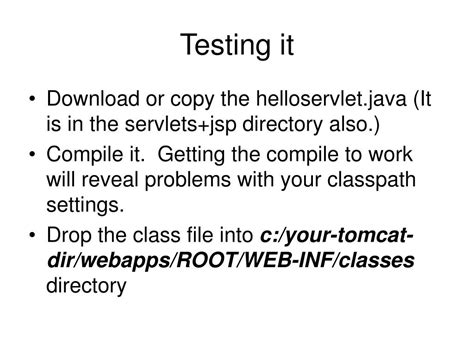 Ppt The Tomcat Servlet Container Powerpoint Presentation Free Download Id501881