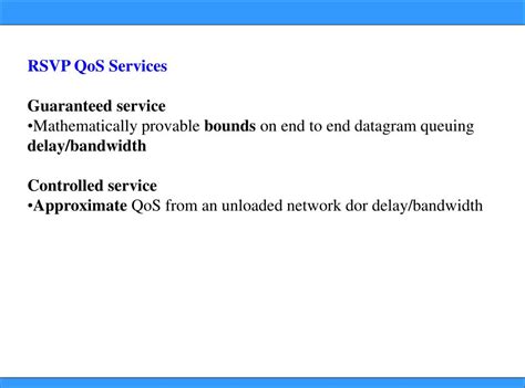 Ppt Rsvp Resource Reservation Protocol Powerpoint Presentation Free Download Id4587534