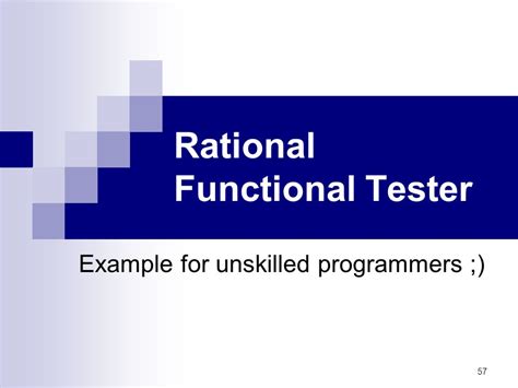 Rational Functional Tester Ppt Download