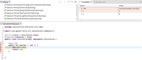 Debugging Cq5 Debug Bundles Using Eclipse Wont Halt Stack Overflow