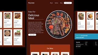 Restaurant Website Complete React JS TailwindCSS Fo Doovi