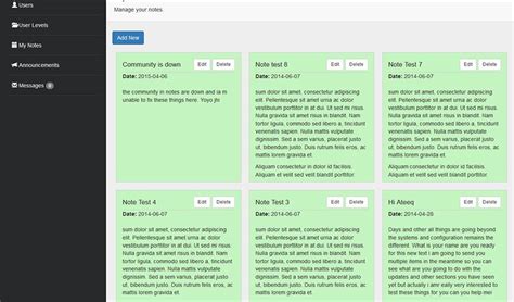 Php Login And User Management With Message Center Codemarket