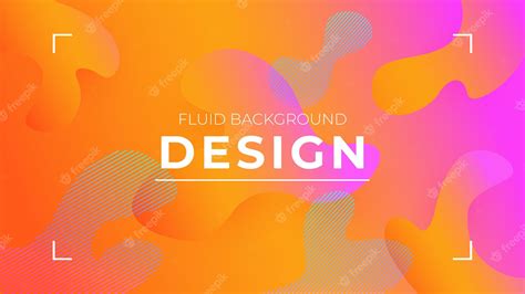 Premium Vector Fluid Colorful Background Design Liquid Gradient Shapes Composition