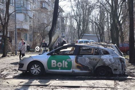 Вибухи в Києві сьогодні 21 березня наслідки ракетної атаки РФ на Київ фото Oboz Ua