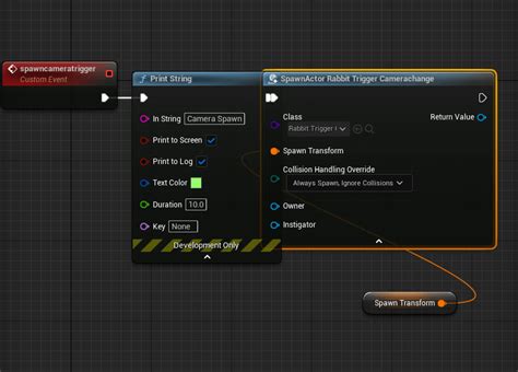 Spawn Actor Not Working From Lv Sequencer Event Trigger To Persistent