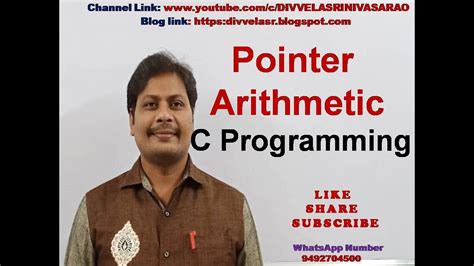Pointer Arithmetic In C Programming Pointer Arithmetic In C