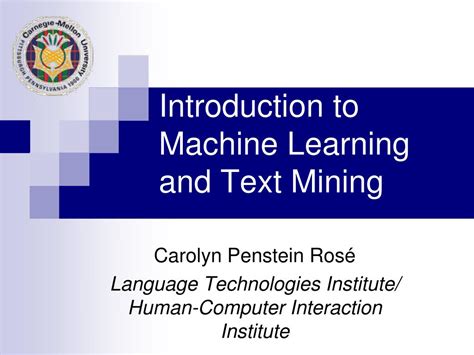ppt introduction to machine learning and text mining powerpoint presentation id 1712743