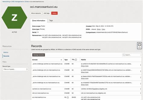 Delegate A Dns Zone From Your Dns Registrar To Oci Public Dns