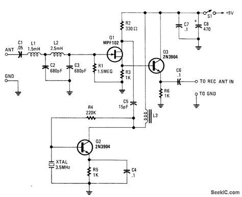 Vlf Converter Basic Circuit Circuit Diagram