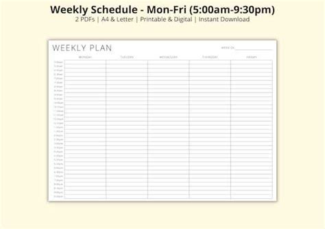 Free Printable Day Of The Week Calendar Template For Easy Organization