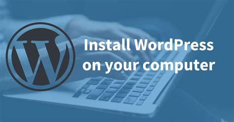 How To Manually Install Wordpress Locally Localhost On Windows 10