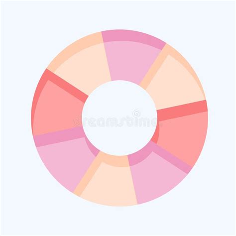 Icon Float Related To Ring Symbol Flat Style Simple Design Editable