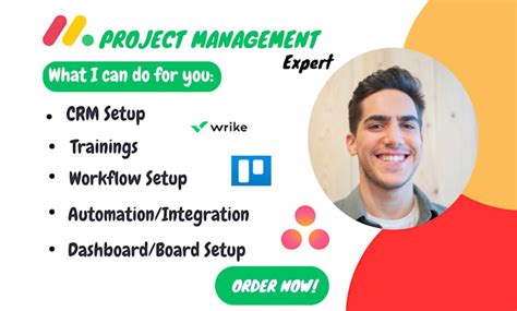 Set Up Monday Crm Notion Clickup Trello Smartsheet Asana Taskade Crm By Keller Morgan Fiverr