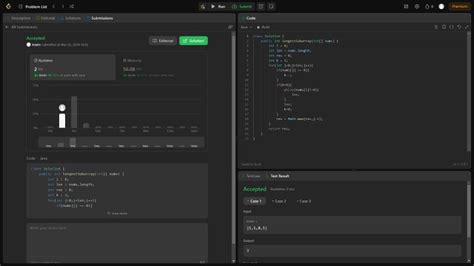 My Solution To A Binary Array Problem Aswin S Posted On The Topic