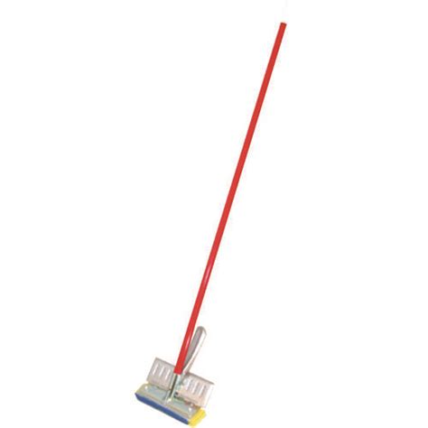 Birdwell 529 4 Sponge Mop Cellulose Sponge Mop Head Metal Handle