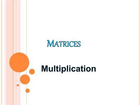 Matrices Discrete Structures Pptx