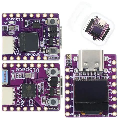Esp32 C3 Rp2040 Raspberry Pi Pico Development Board With 042 Inch